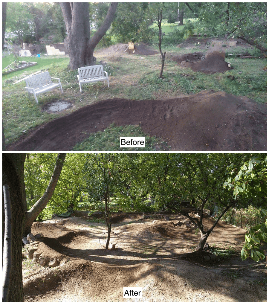 How to Build a Backyard Dirt Pumptrack